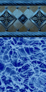 Bayview Slate Blue Diffusion Inground Pool Liner - Pool Warehouse