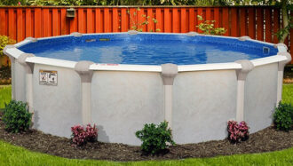 24' Round 54" Lakeland Above Ground Pool Kit - Pool Warehouse