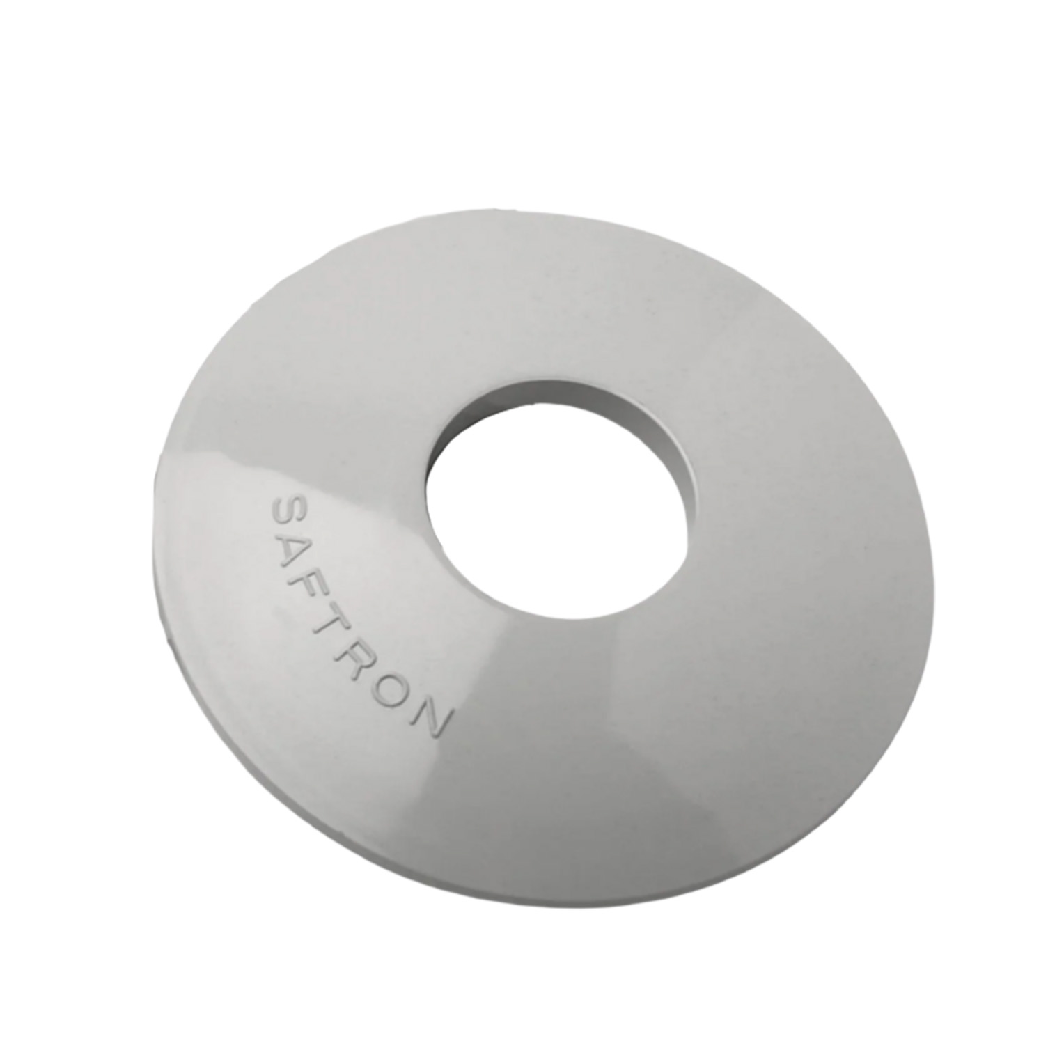 Saftron ESC-G High Impact Vinyl Escutcheon, Gray - Pool Warehouse